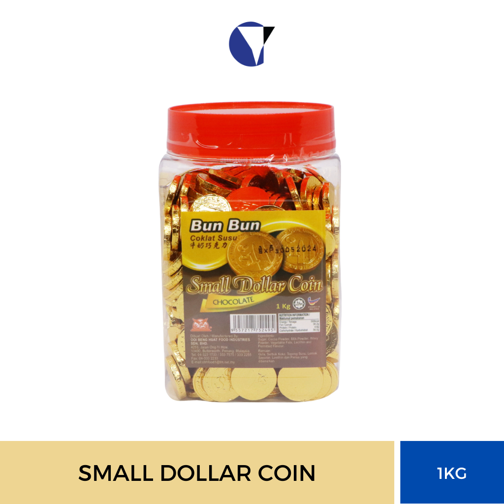 OBH - DOLLAR GOLD COIN CHOCOLATES (1KG) | Shopee Malaysia