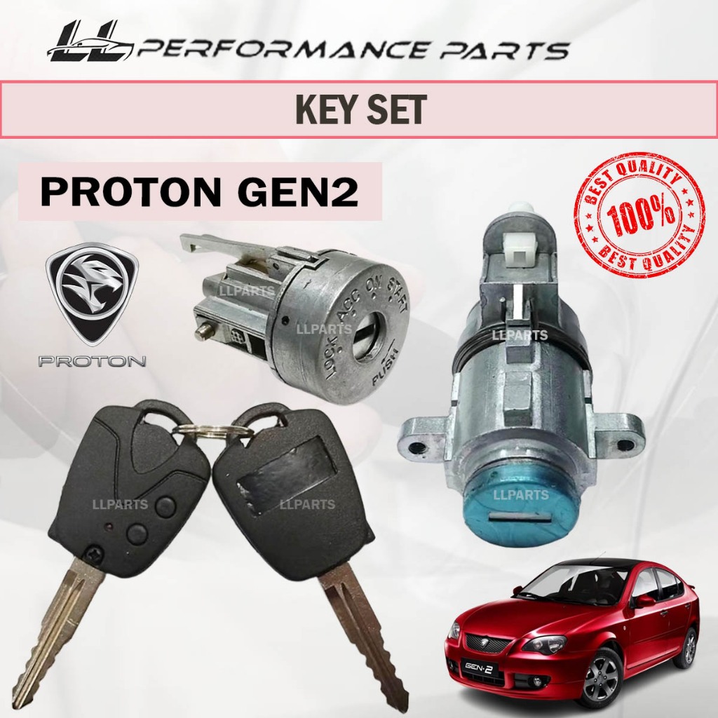 Proton Gen2 Gen 2 2005-2012 Key Set Starter Switch Kunci Pintu Start ...