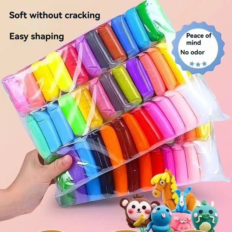 Ultra light clay 48 color boxed set rubber clay colored clay ultra ...