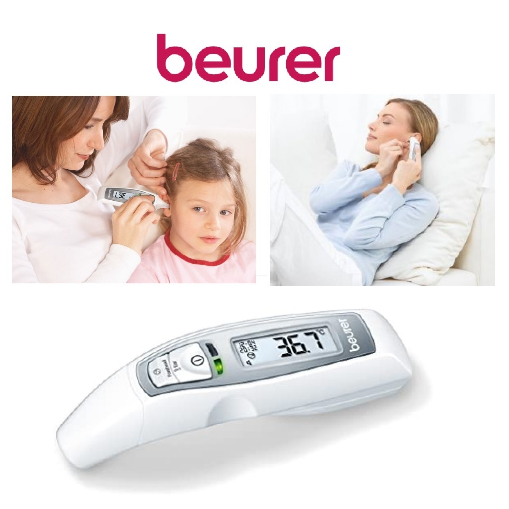 Beurer FT70 7 in 1 Thermometer No Touch Memory Speaking LED Multi ...