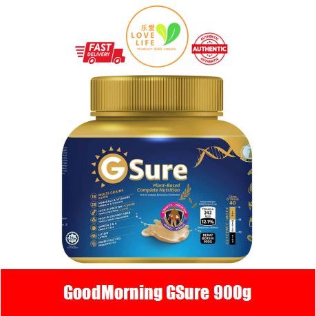 EXP 05/2026 GoodMorning GSure Sachets 900g (G sure complete nutrition ...