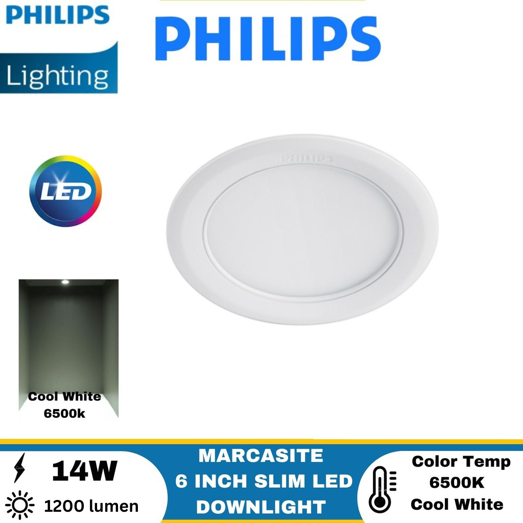 PHILIPS LED 14 WATT DOWNLIGHT PANEL 6 INCH | Shopee Malaysia