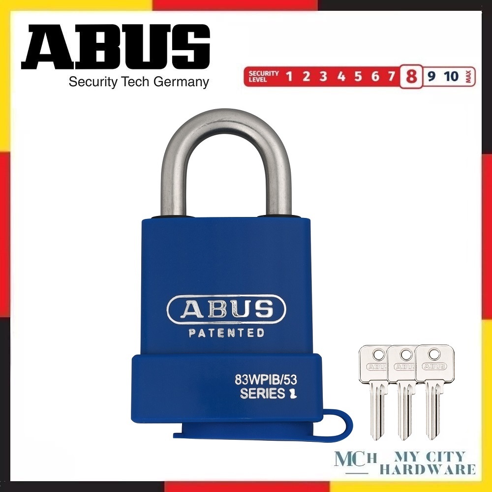 Abus 83WPIB/53 53mm Submariner Weatherproof Stainless Steel Heavy Duty ...