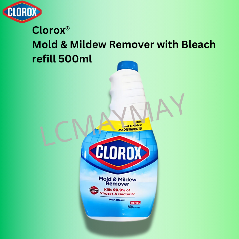 Clorox Mold and Mildew Stain Remover Refill 500ml (16.9fl oz) | Shopee ...