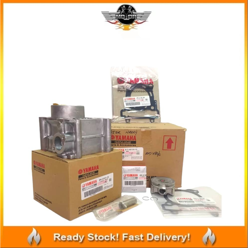 STANDARD BLOCK ASSY YAMAHA Y15 Y15ZR V1 V2 STD CYLINDER BLOCK SET FULL ...