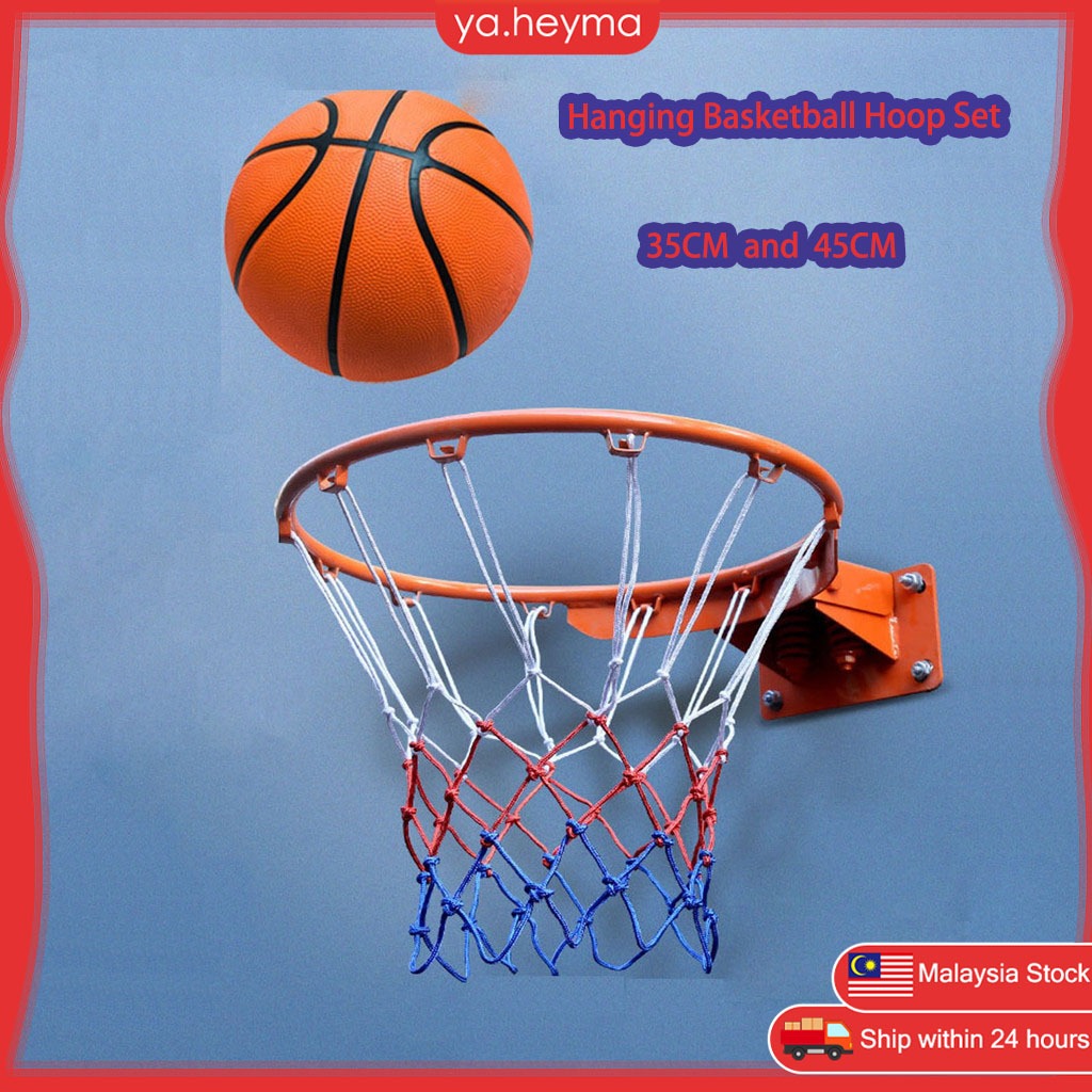 【M'sia Stock】Basketball Hoop Adult Children Indoor and Outdoor Home ...