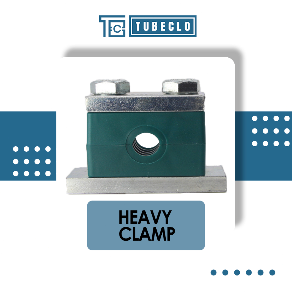 Heavy Polypropylene (PP) Pipe Clamp Galvanized Steel 6MM to 42.3MM ...
