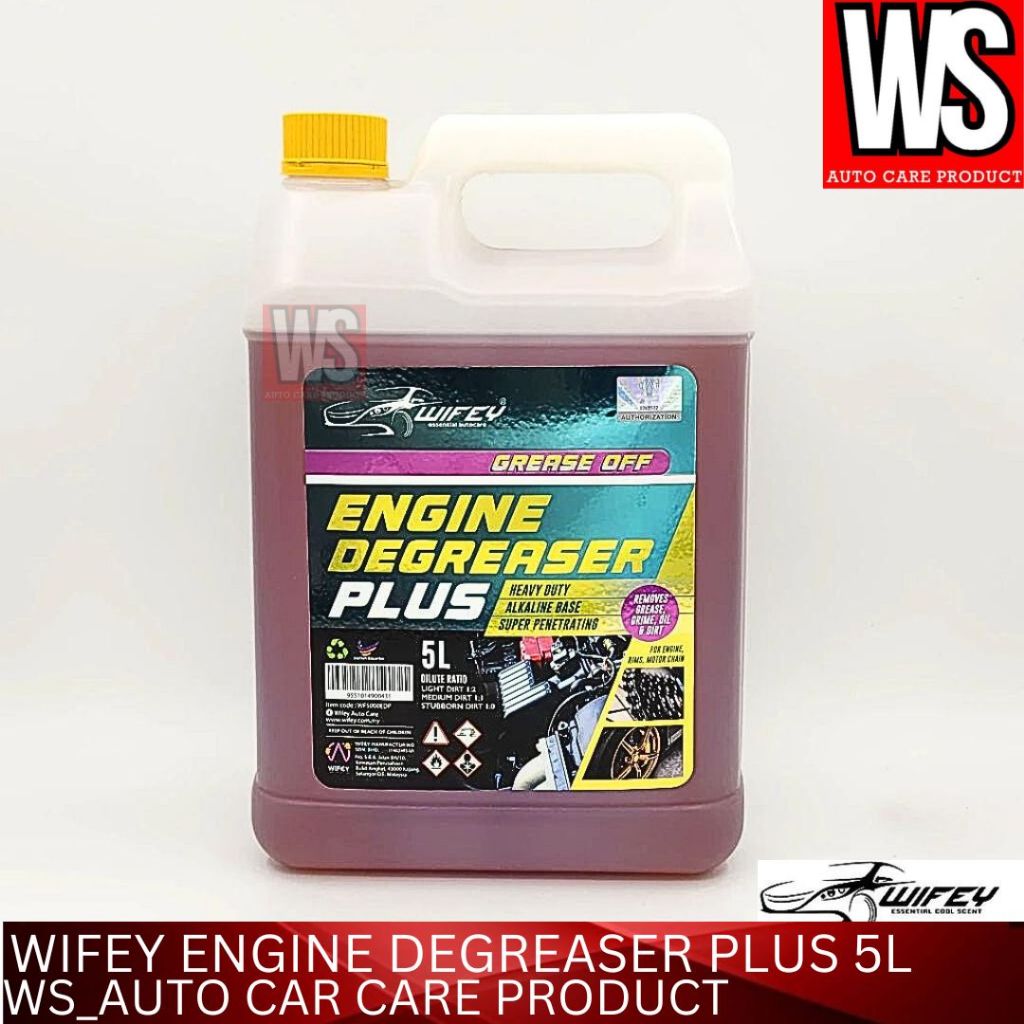 WIFEY ENGINE DEGREASER PLUS 5L | Shopee Malaysia