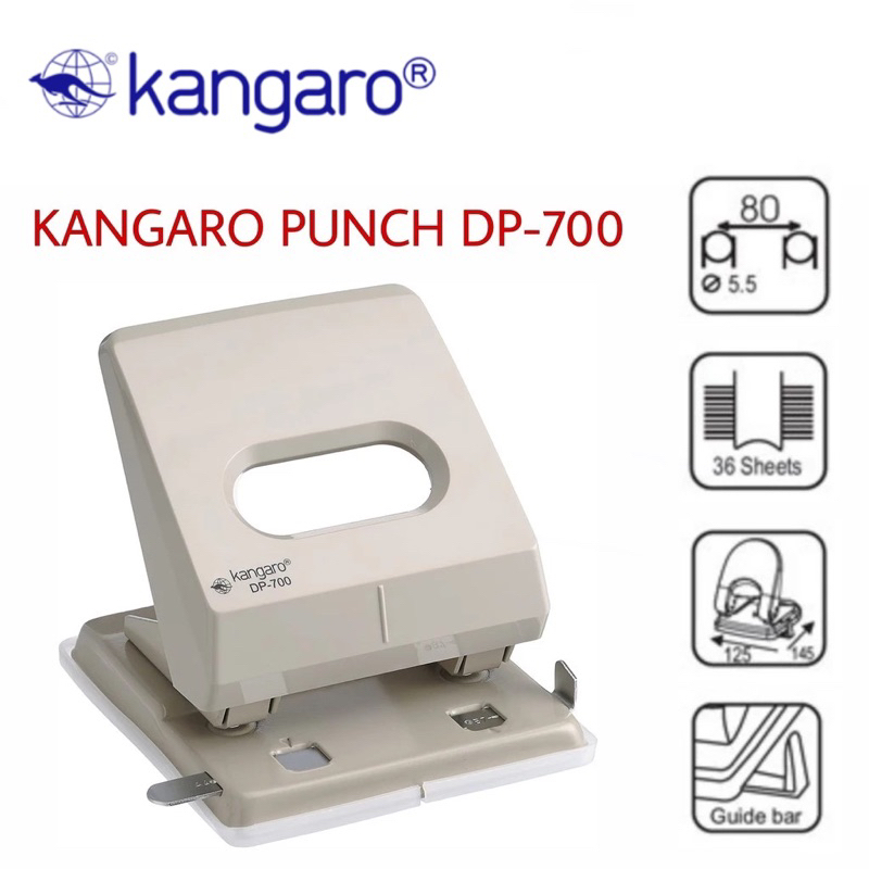 Kangaro Two Hole Puncher / Kangaro Heavy Duty Two Holes Puncher / DP ...