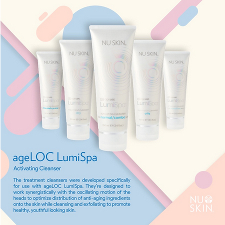 Original Nuskin Nu Skin Cleanser ageloc Lumispa Cleanser (Normal ...