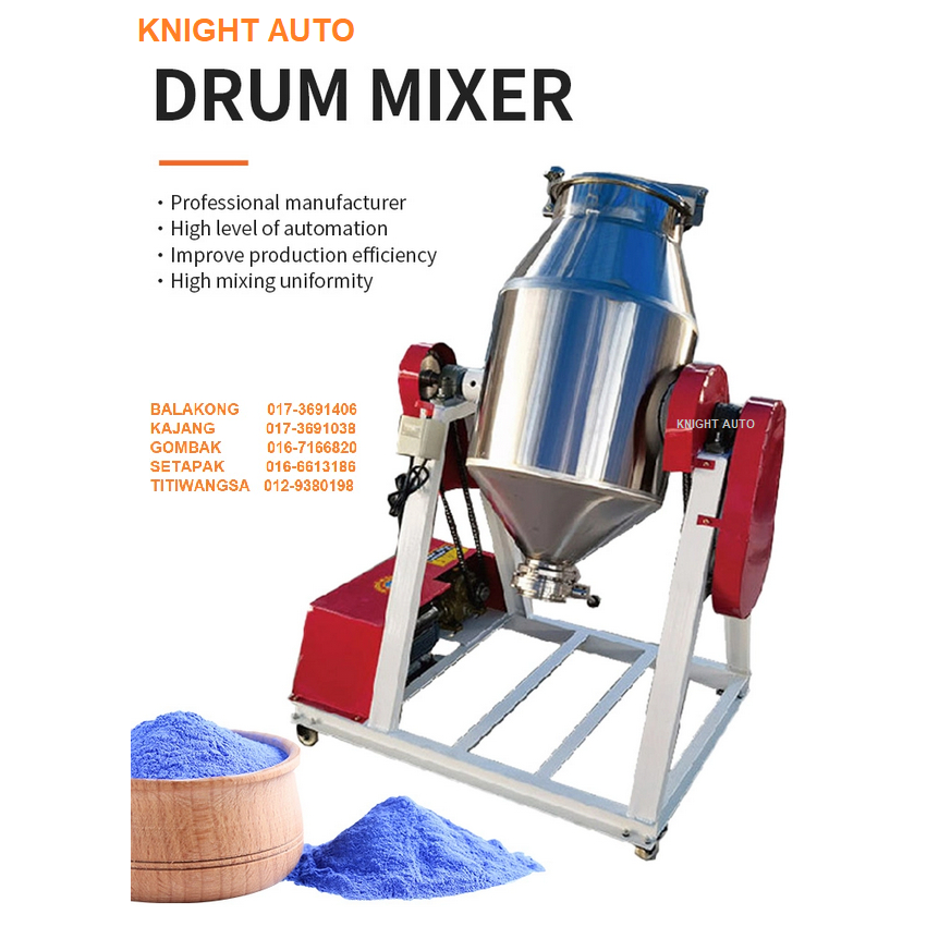 [PRE-ORDER] Automatic Coffee Powder Mixing Machine Rotating Tumbler ...