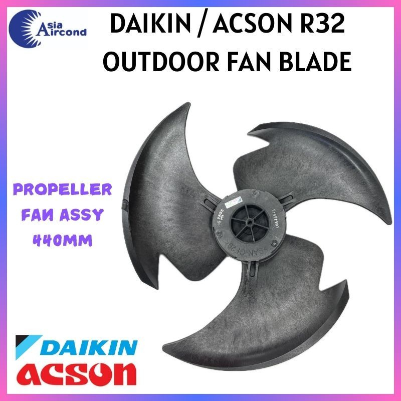 DAIKIN / ACSON R32 2.0HP-2.5HP OUTDOOR FAN BLADE { RC, RKF, RV ...