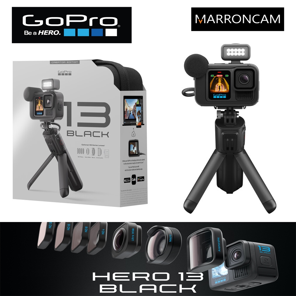 GoPro HERO13 Black Creator Edition | Shopee Malaysia