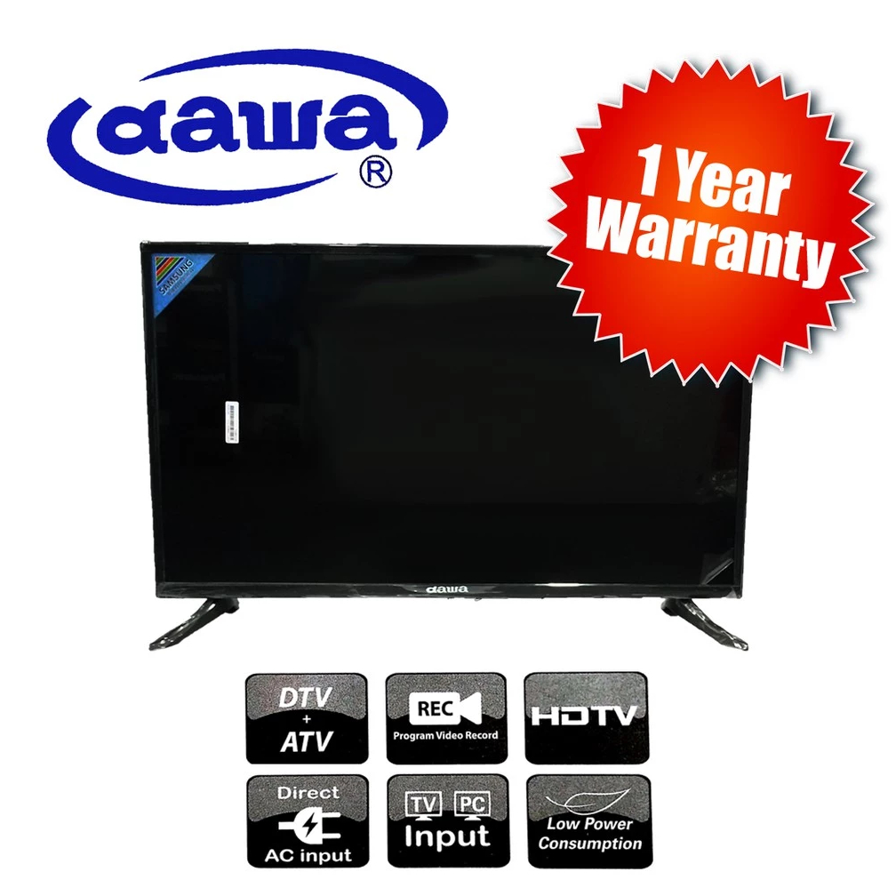 DAWA 32" LED TV LED-3233TU【FREE 3M HDMI Cable】 | Shopee Malaysia