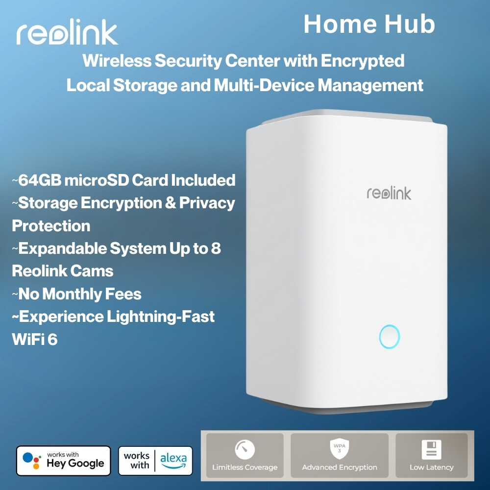 Reolink Home Hub Home Hub Pro Home Security Systems Expandable Local ...