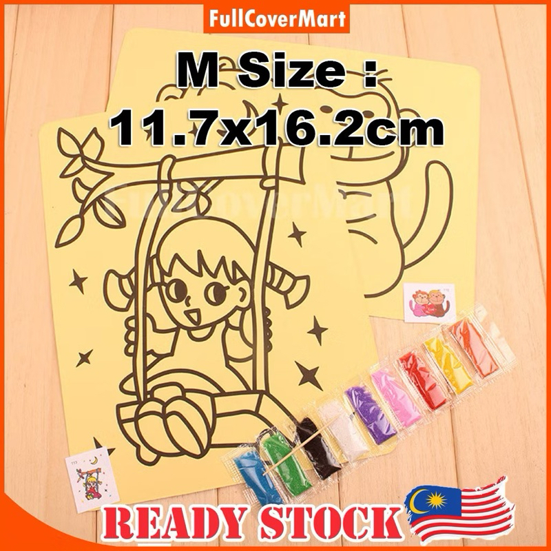DIY Children Sand Painting Kindergarten Drawing Art Creative Handmade ...
