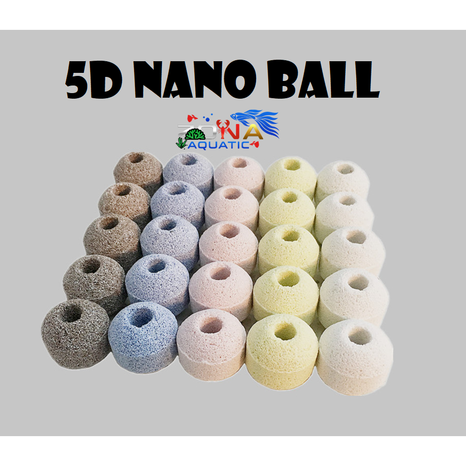 READY STOCK | 5D NANO COLOR BALL | FILTER MATERIAL | BACTERIA HOUSE ...