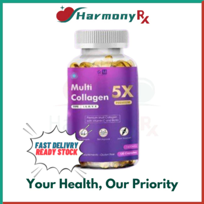 (100% Original) Multi Collagen 5X Premium (120 Capsules) | Shopee Malaysia