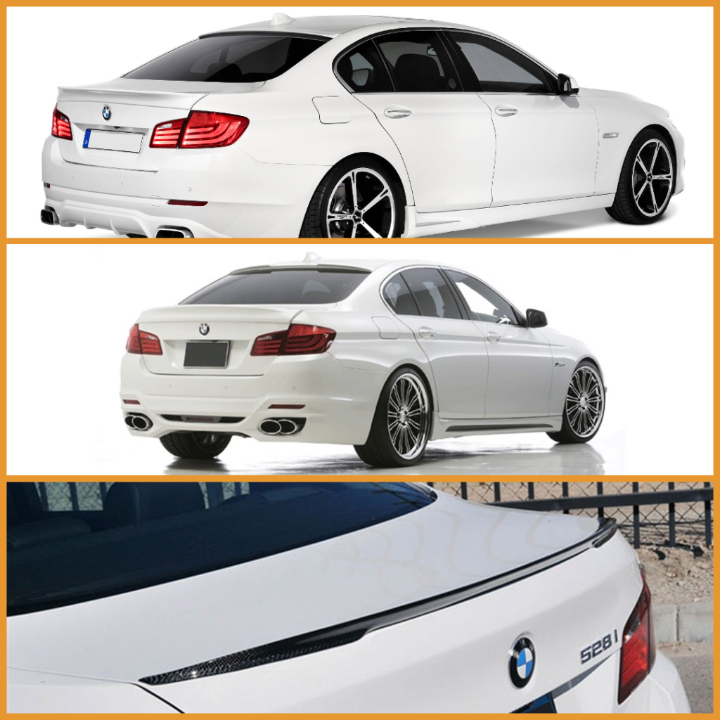 BMW 5 Series F10 Rear Spoiler - ( AC Schnitzer / Wald / M Performance ...