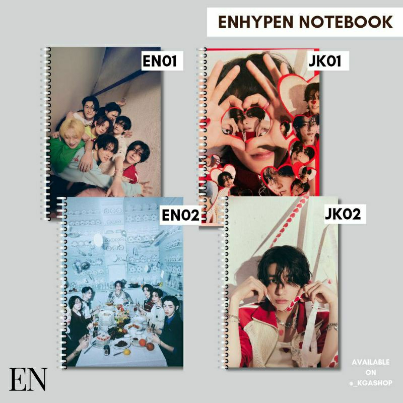[ENHYPEN]KPOP ENHYPEN ROMANCE:UNTOLD NOTEBOOK A6 RING JAKE SUNGHOON ...