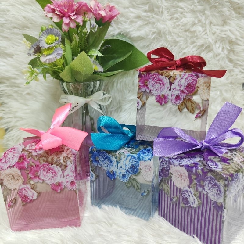 wedding doorgift plastic box goodies gift souvenir kotak plastik kahwin ...