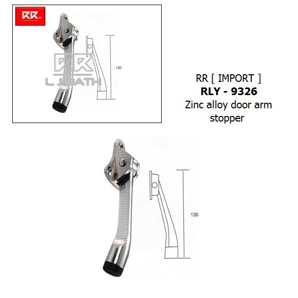 RLY - 9326 Zinc alloy door arm stopper/Foot Operated Folding Door ...