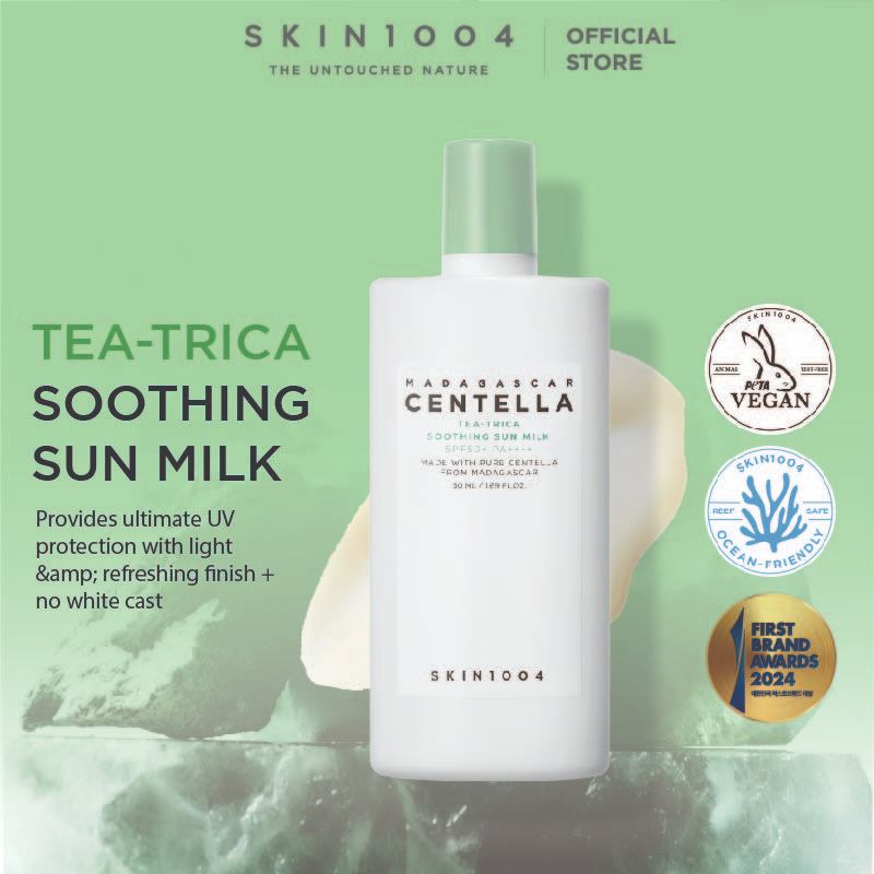 SKIN1004 Madagascar Centella Tea-Trica Soothing Sun Milk | Shopee Malaysia