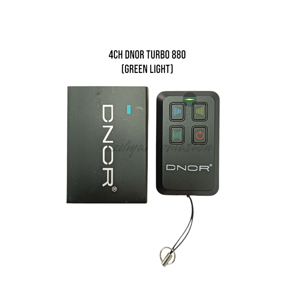 D'NOR TURBO 880 Autogate 4 Channel Remote Control (1 PCS) | Shopee Malaysia