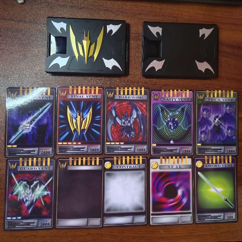 SET 2 KO CSM Deck Knight + Knight Blank + 10 Advent Cards Kamen Rider ...