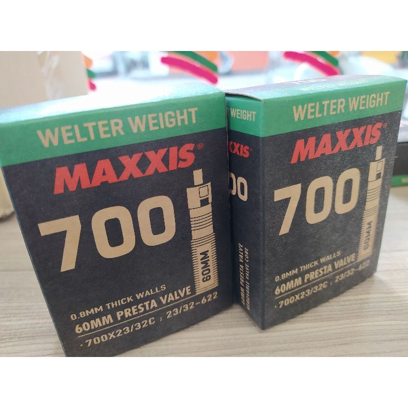 Maxxis Inner Tube 700 x 23/32C 60mm Welter Weight 700 x 23/32C 60mm for ...