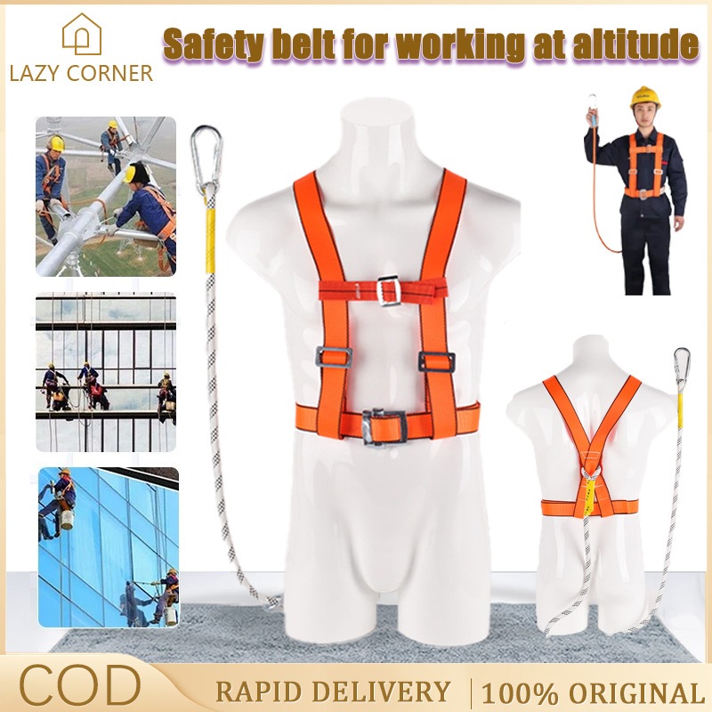 Outdoor high-altitude safety belt Full Body Safety Belt Fall Prevention ...