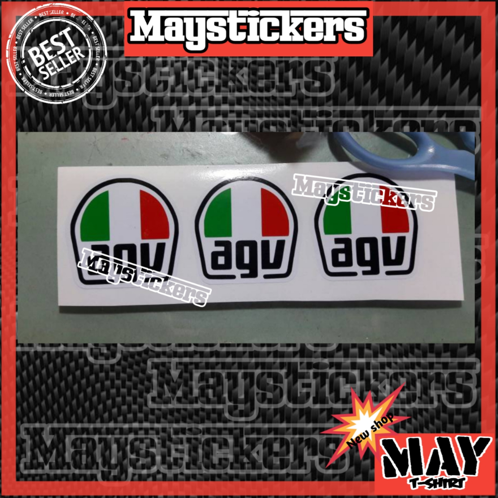 sticker AGV suitable body,mirror,bonnet,bumper 1set 2pcs | Shopee Malaysia