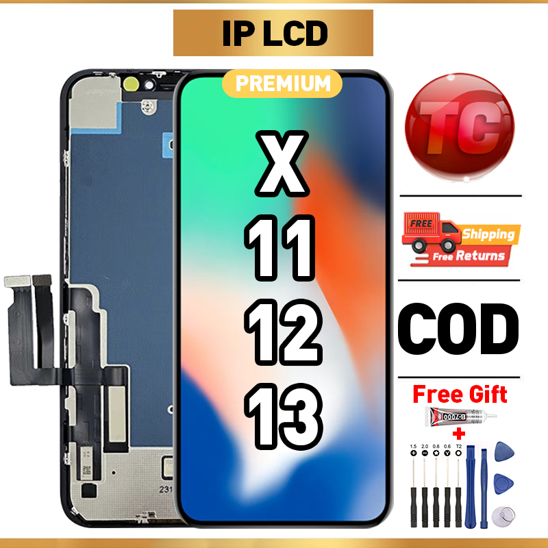 LCD Ip X/ XR/ XS MAX/ 11 PRO MAX/ 12 MINI PRO MAX/ 13 MINI Compatible ...