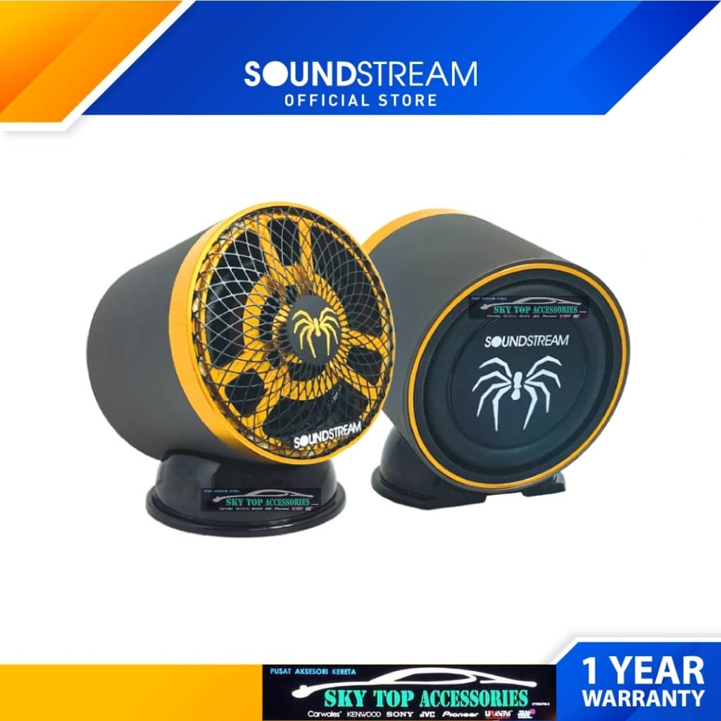 NEW SOUNDSTREAM Full Range double side bass+mid+tweeter full Range car ...