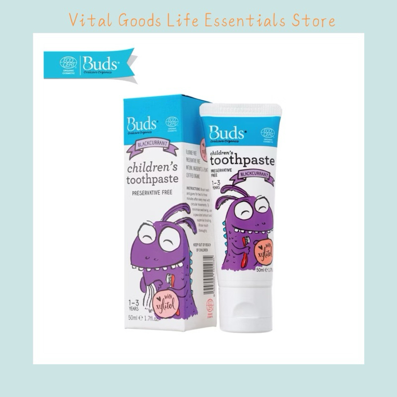 ♡NEW STOCK ♡ BOO Children's Toothpaste with Xylitol - Blackcurrant ...