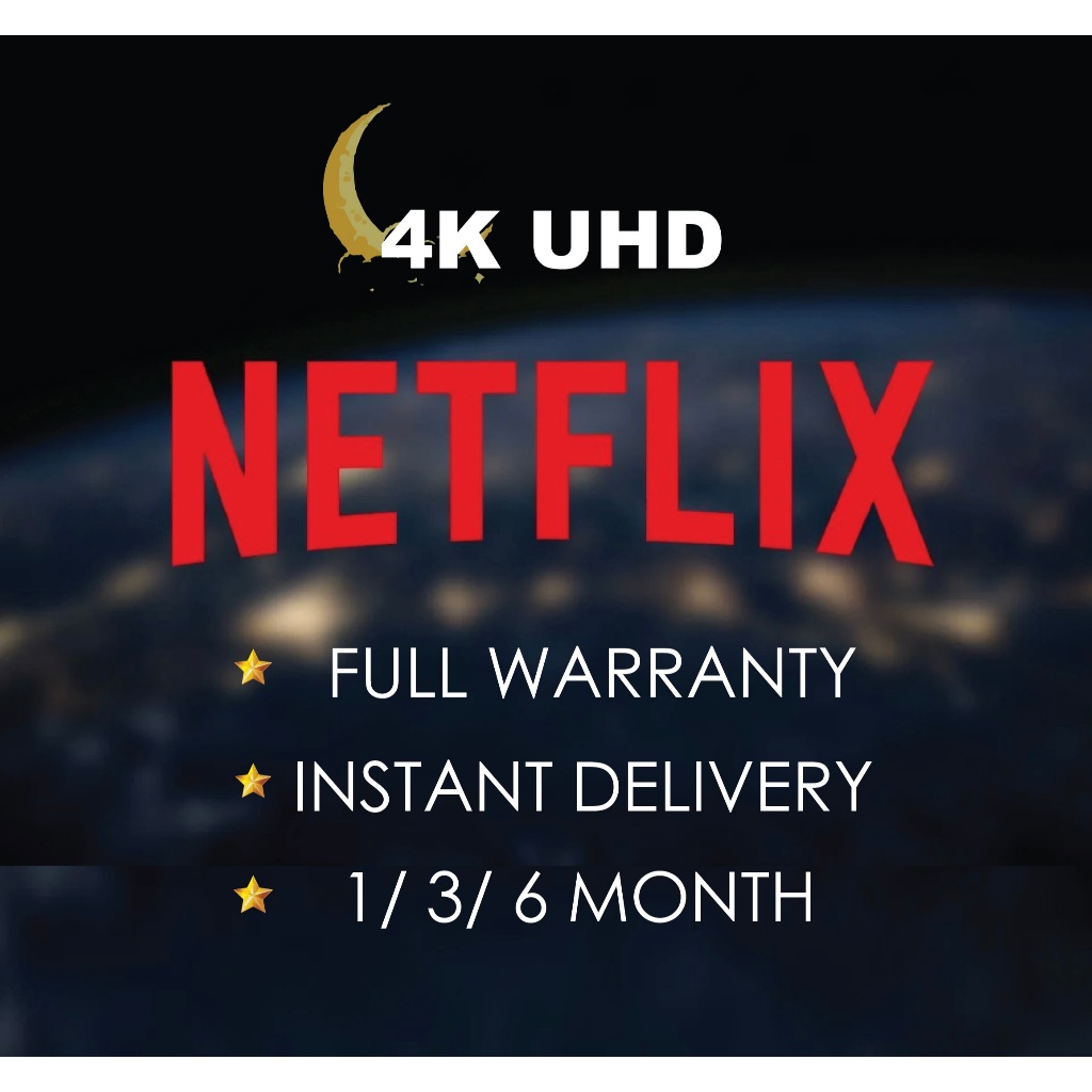 🔥FASTEST & CHEAPEST 🔥4K Netflix Premium Original Account with Warranty ...