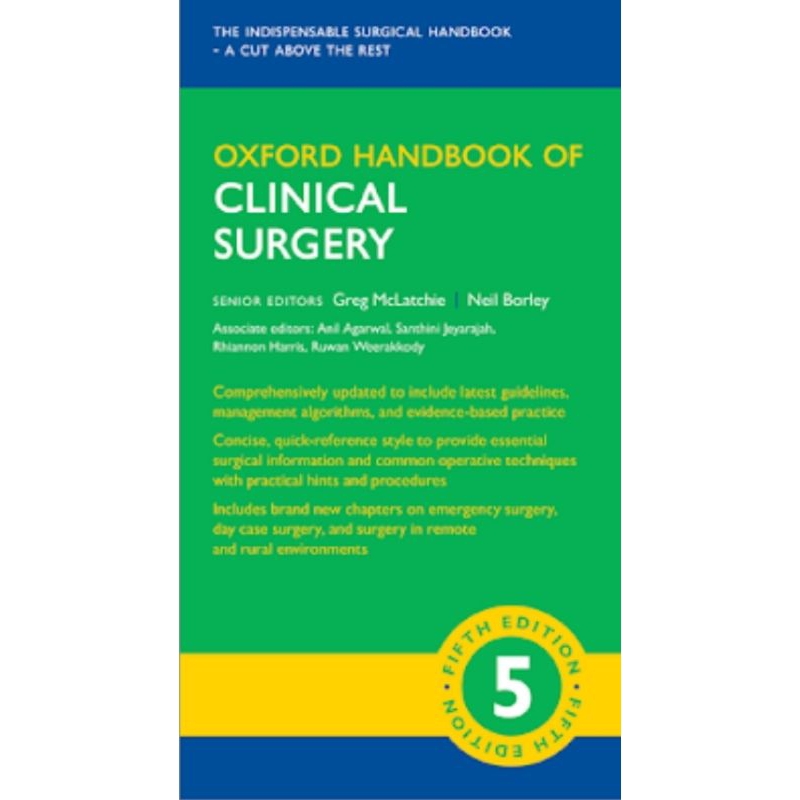 Oxford Handbook of Clinical Surgery 5E (pdf) | Shopee Malaysia
