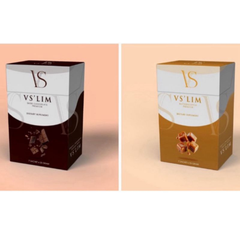 V SLIM NEW PAKAGING ORIGINAL BY DYNA YUSOF CHOCOLATE & BUTTERSCOTH ...