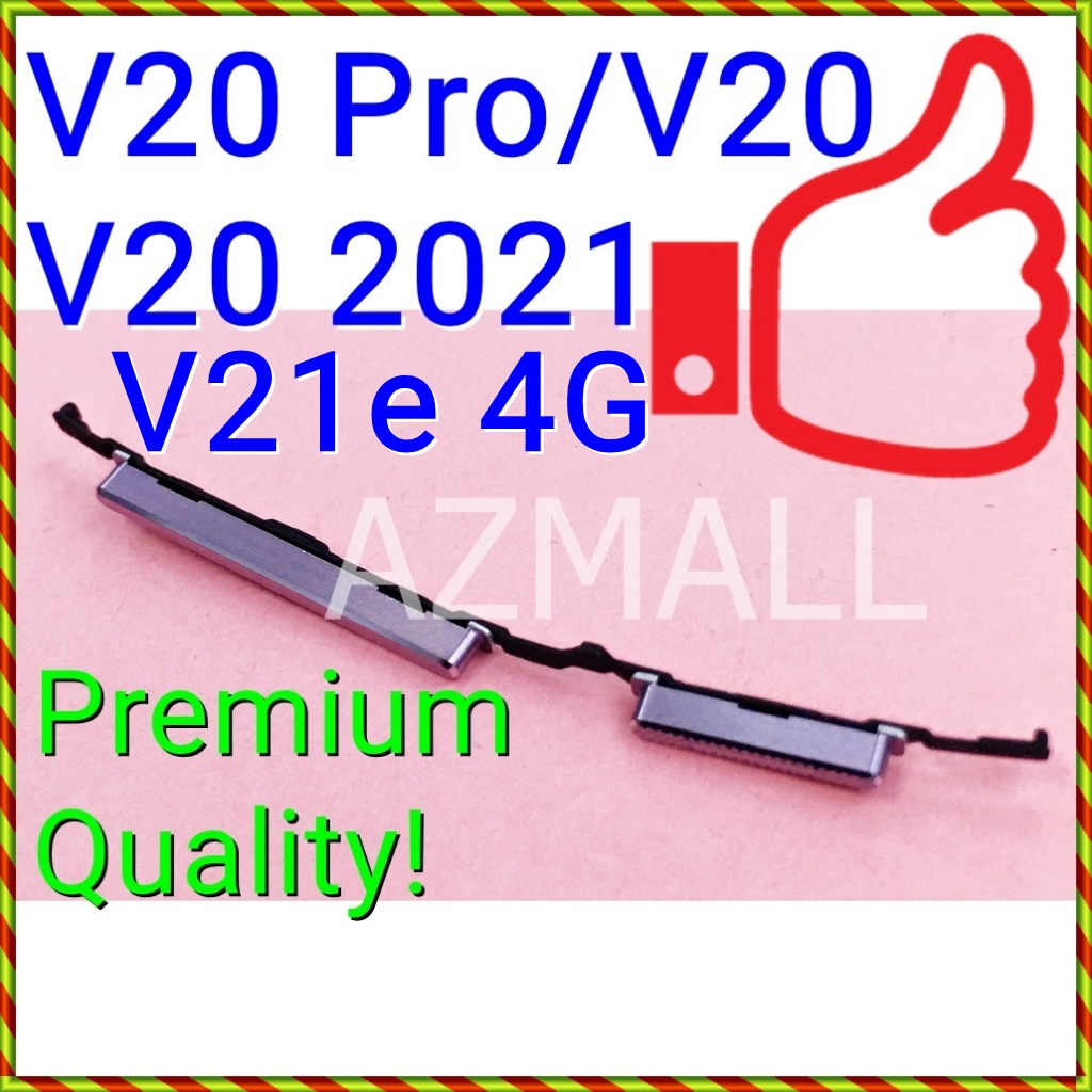 (3 Colors) NEW ORI On /Off Power Volume Side Buttons Set Vivo V20 Pro ...