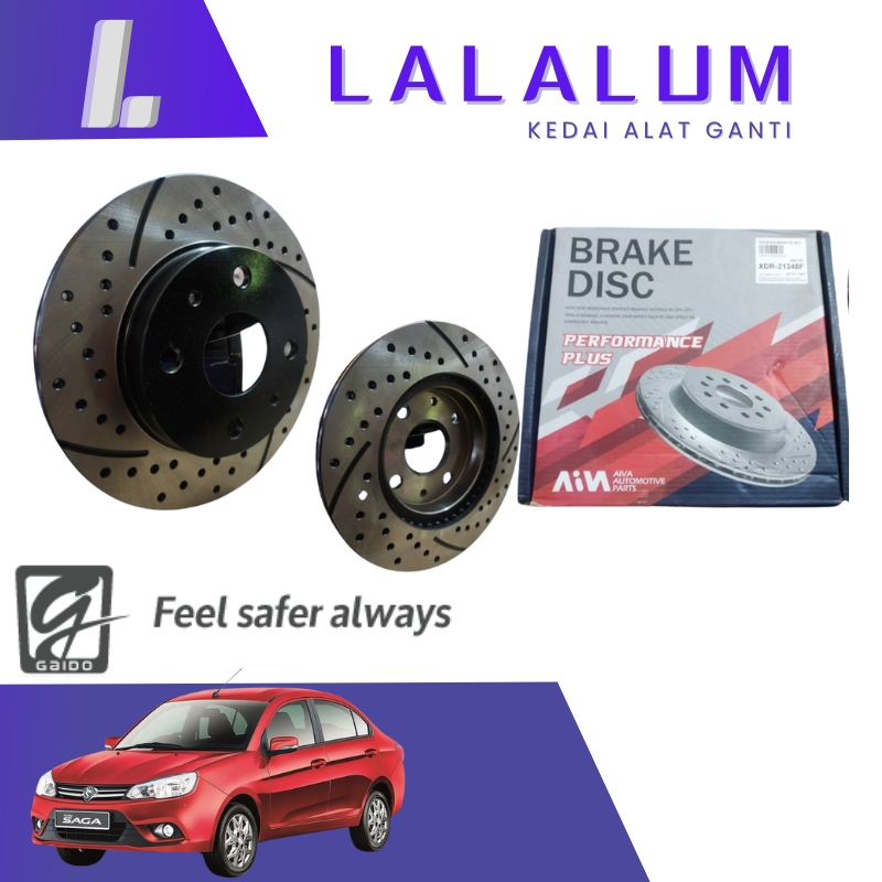 AIVA JAPAN -PERSONA VVT 16 IRIZ SAGA VVT 20- ROTOR DISC FRT RR RACING ...