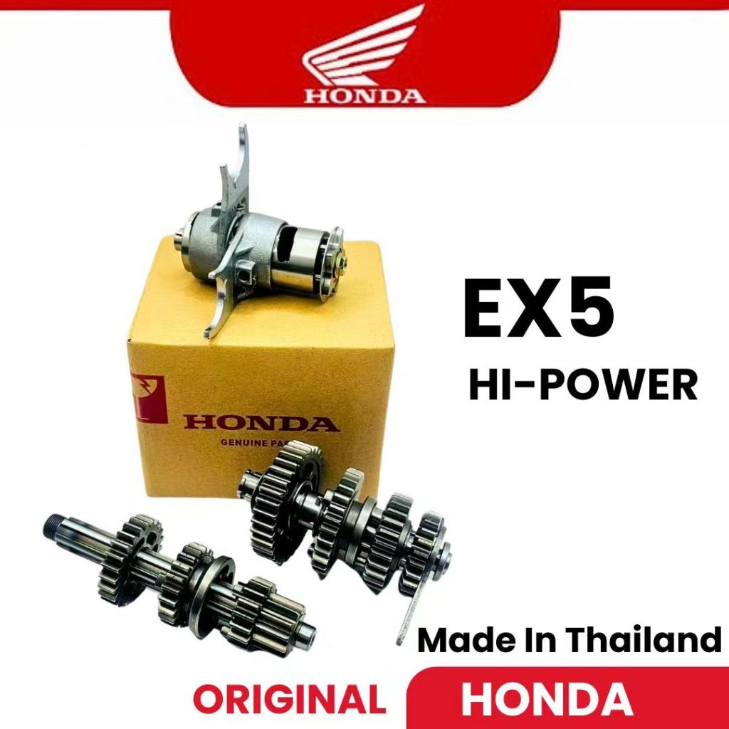 HONDA EX5 HIGH POWER EX5 DREAM ENGINE GEAR BOX SET THAILAND gear shaft ...