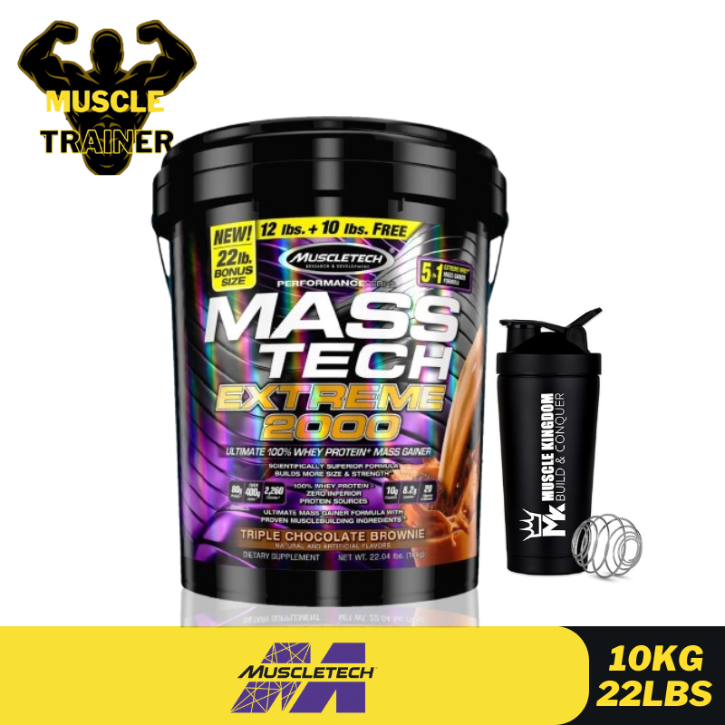MuscleTech Mass Tech Extreme 2000 (22lbs) | Shopee Malaysia