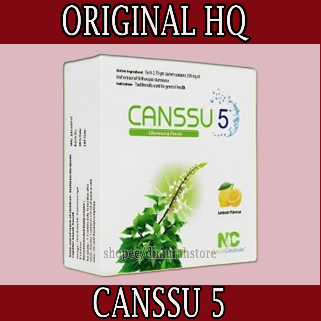 Canssu5 - 100% Extrak Daun Misai Kucing Canssu 5 Original Hq | Shopee Malaysia