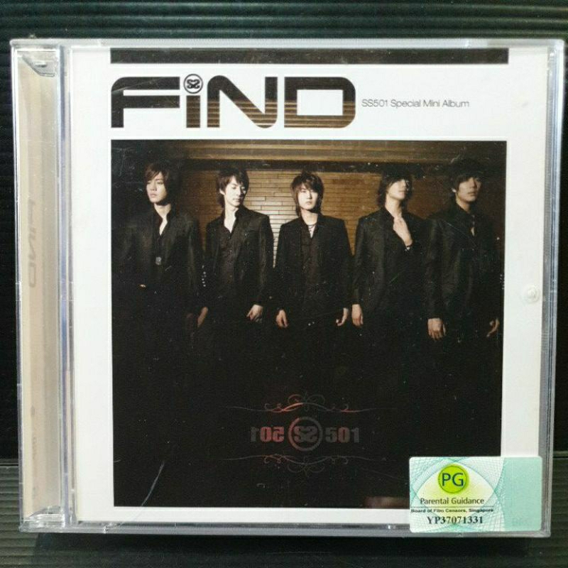 SS501 - Special Mini Album - Find | Shopee Malaysia