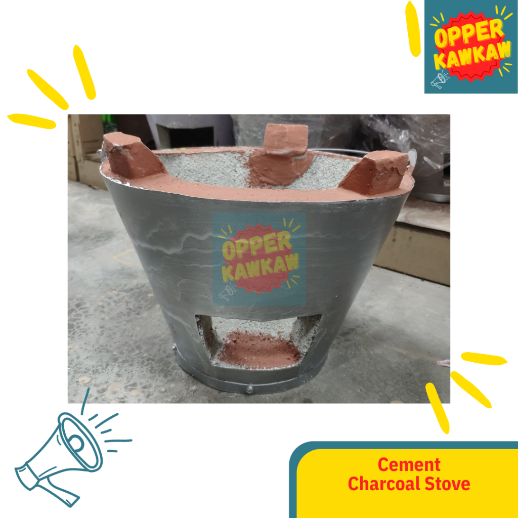 Dapur Arang Simen Dapur Batu Antik * Charcoal Stove Cement Stove ...