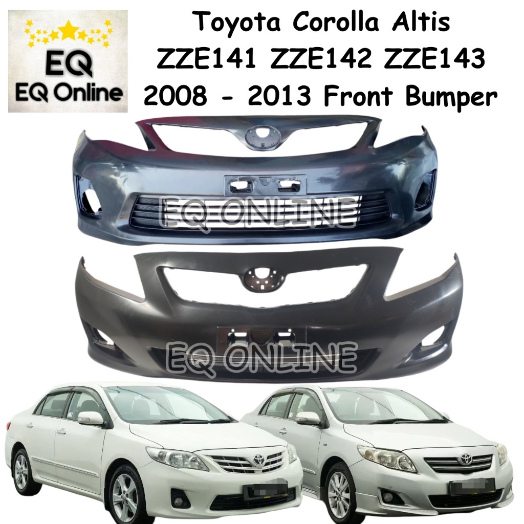 Toyota Corolla Altis ZZE141 ZZE142 ZZE143 2008 - 2013 Front Bumper ...
