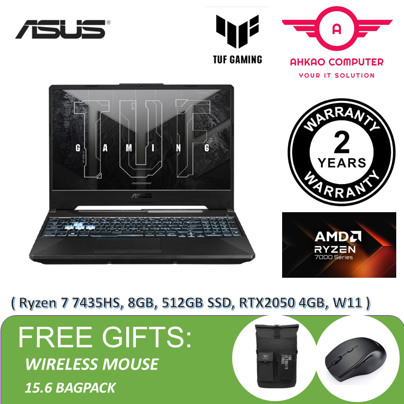 Asus TUF Gaming A15 FA506N-FRHN666W 15.6'' FHD 144Hz Gaming Laptop ...