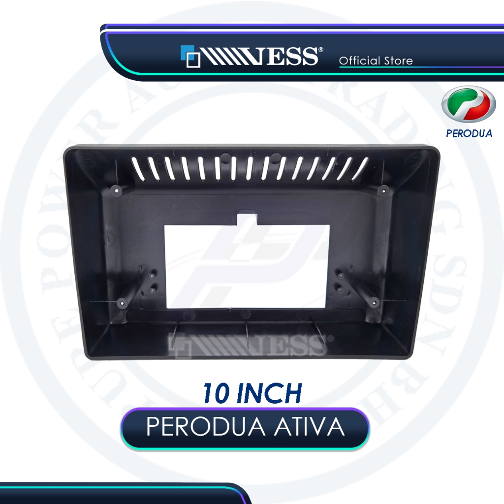 VESS PERODUA ATIVA 2021-2024 OEM Android Casing 10 Inch Black Colour ...