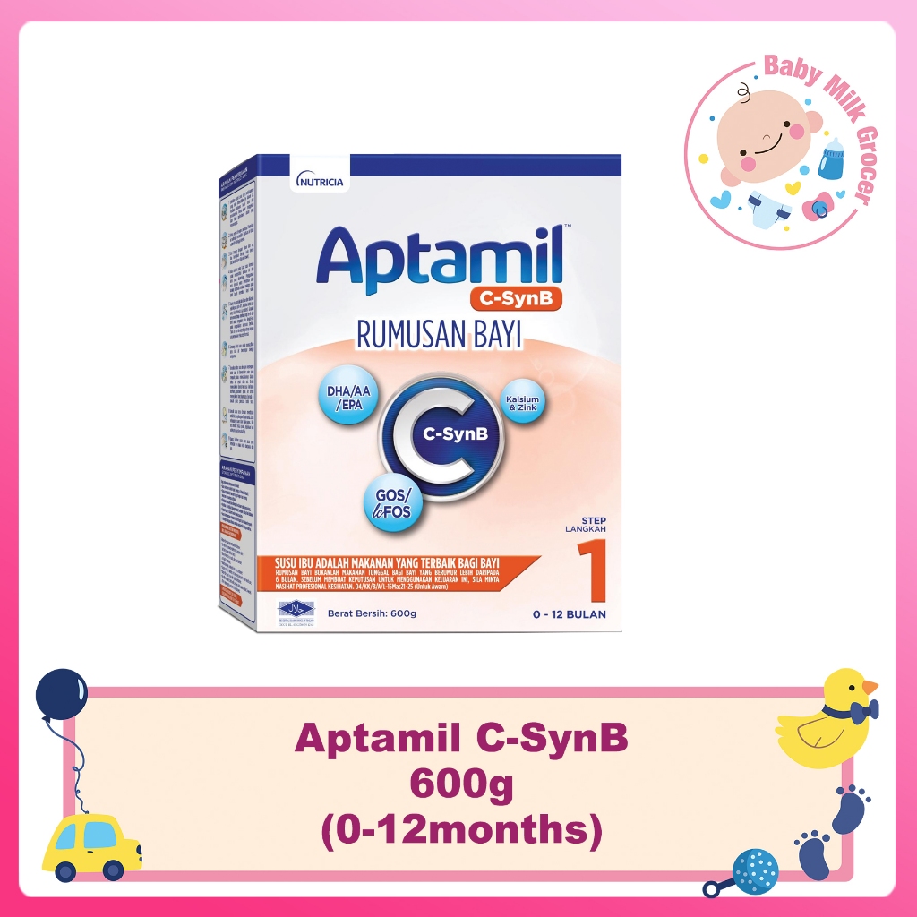 Aptamil C-SynB Tailored Nutrition Milk Formula 0-12 months (600g ...