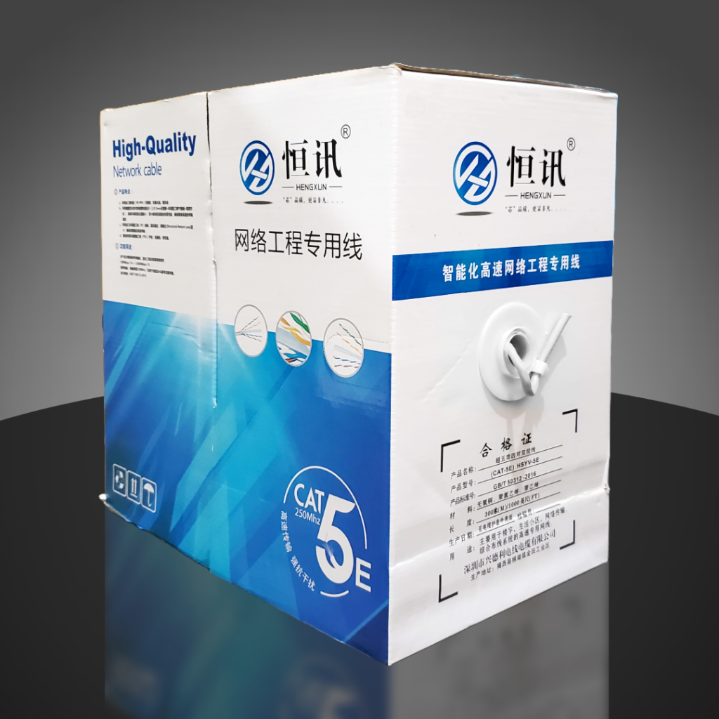 CAT5e Solid CCA 24AWG UTP Ethernet/ LAN/ Network Cable (300m Box ...